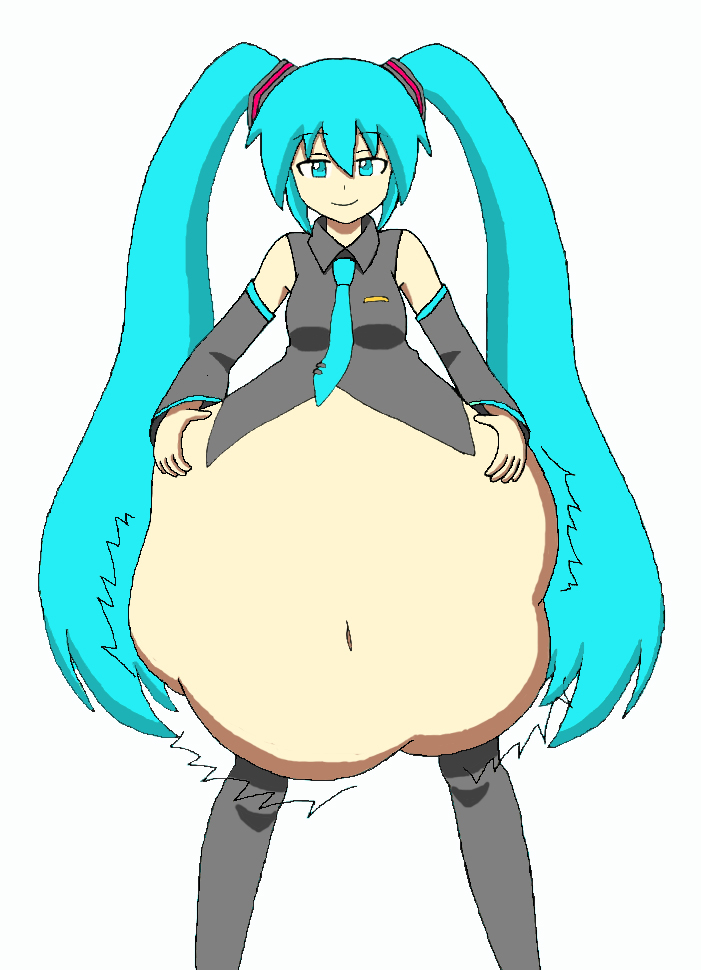 Hatsune Miku Vore Miku Vore Color By Ika Blue On Deviantart