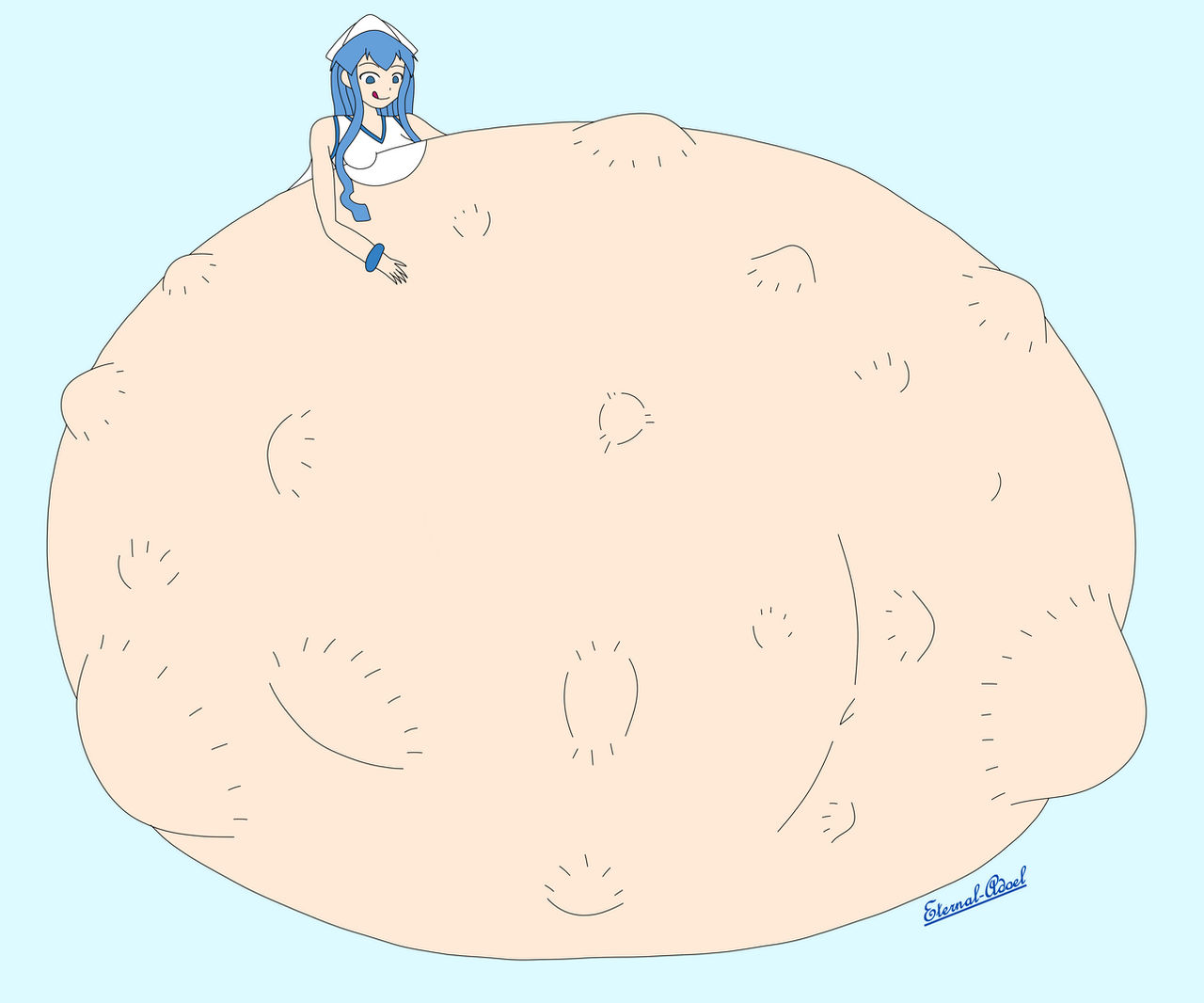 Ika Musume Vore By Eternal Adoel By Ika Blue On Deviantart