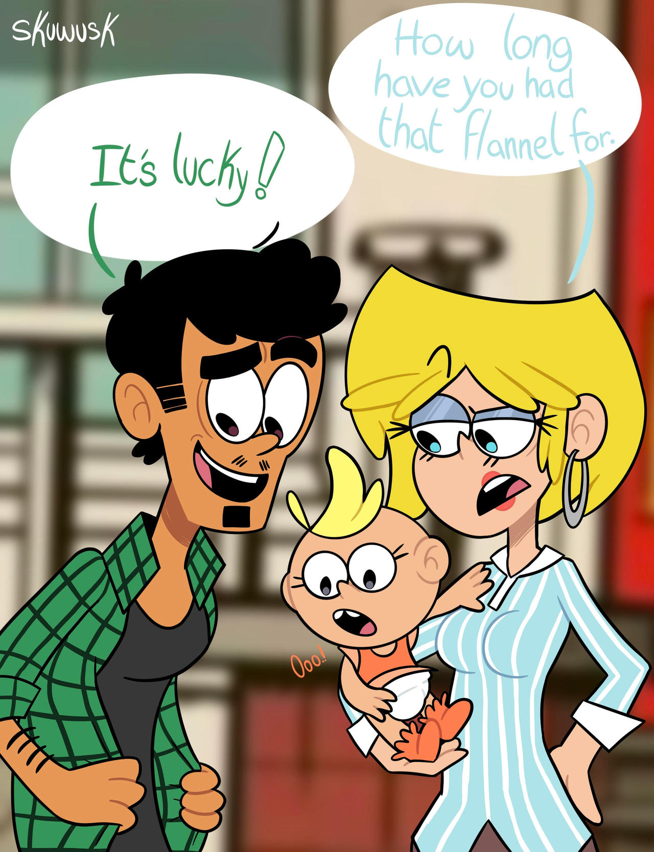 Loud House Future Bobby And Lori By Skuwusk On Deviantart