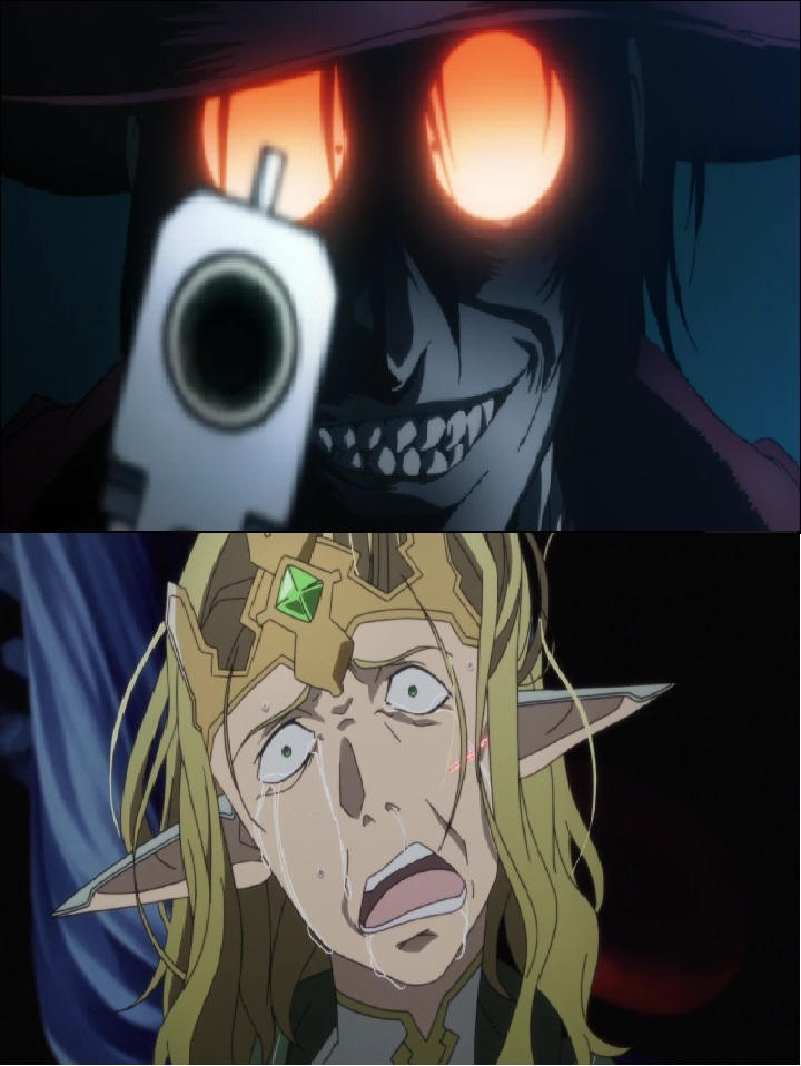 Alucard Scares Sugou Nobuyuki By Tron30 On Deviantart