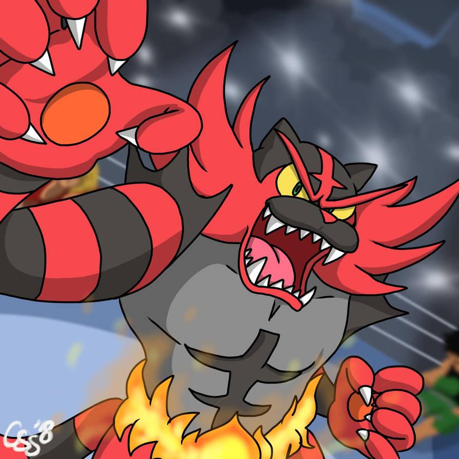 Incineroar Enters The Ring By Cinsensura On Deviantart