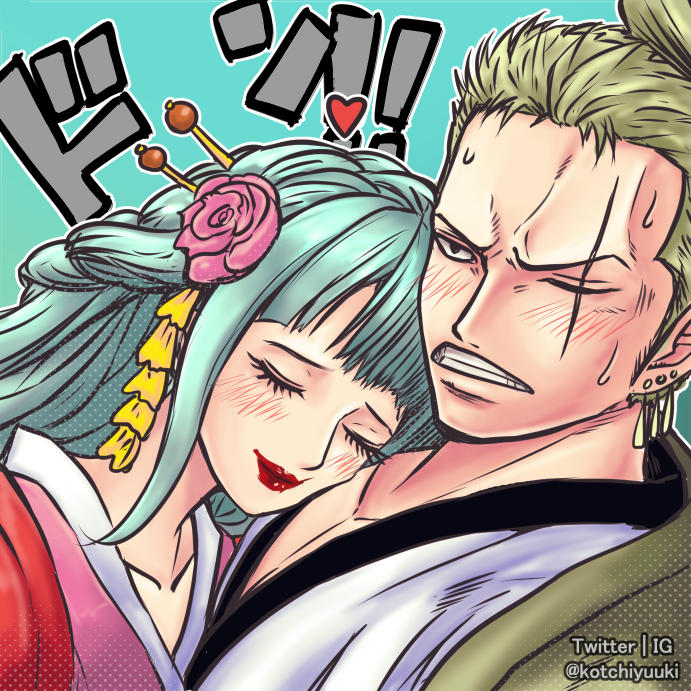Zoro X Hiyori By Kotchiyuuki On Deviantart