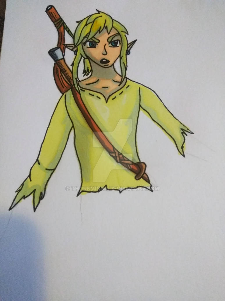 Breath Of The Wild Link Attempt 1 By Thornvindr On Deviantart