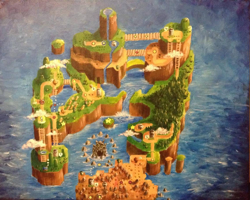 Super Mario World Map By JohnFensworth On DeviantArt super-mario-world-map-by-johnfensworth-on-deviantart