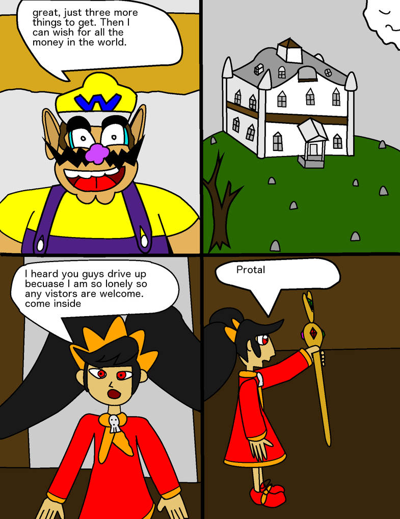 Wario X Mona Adventure Pg33 By Spark300c On Deviantart