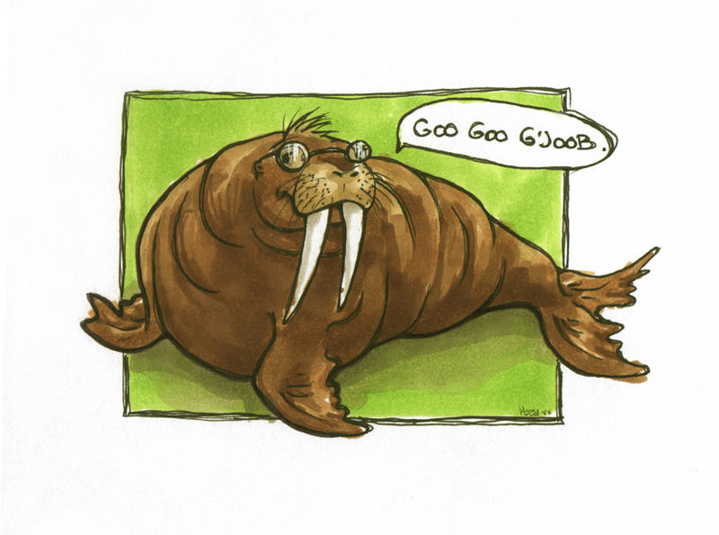 That guy who's a Walrus by aubergine on DeviantArt