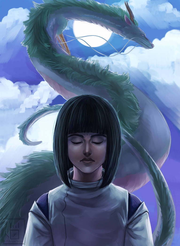 Spirited Away Haku By Chica Art On Deviantart