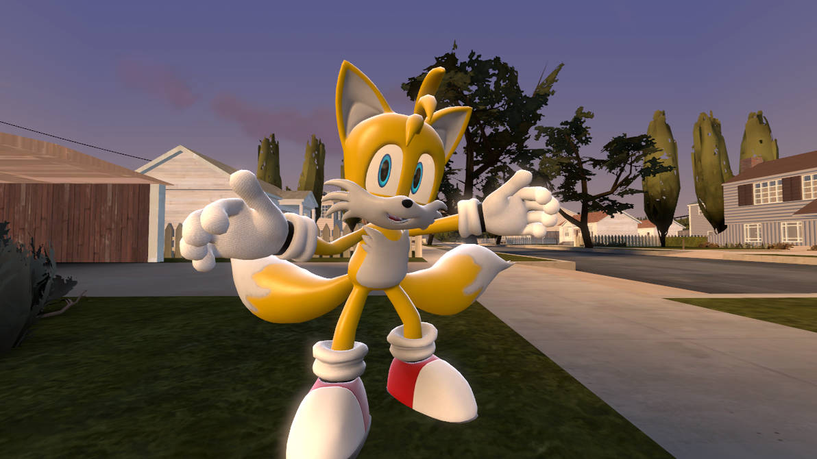 Tails New Design By Legomanmaniac On Deviantart