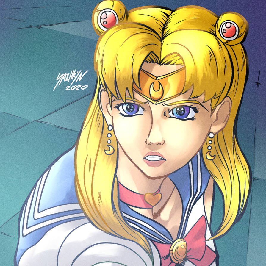 Sailor Moon Redraw By Saihkyn On Deviantart