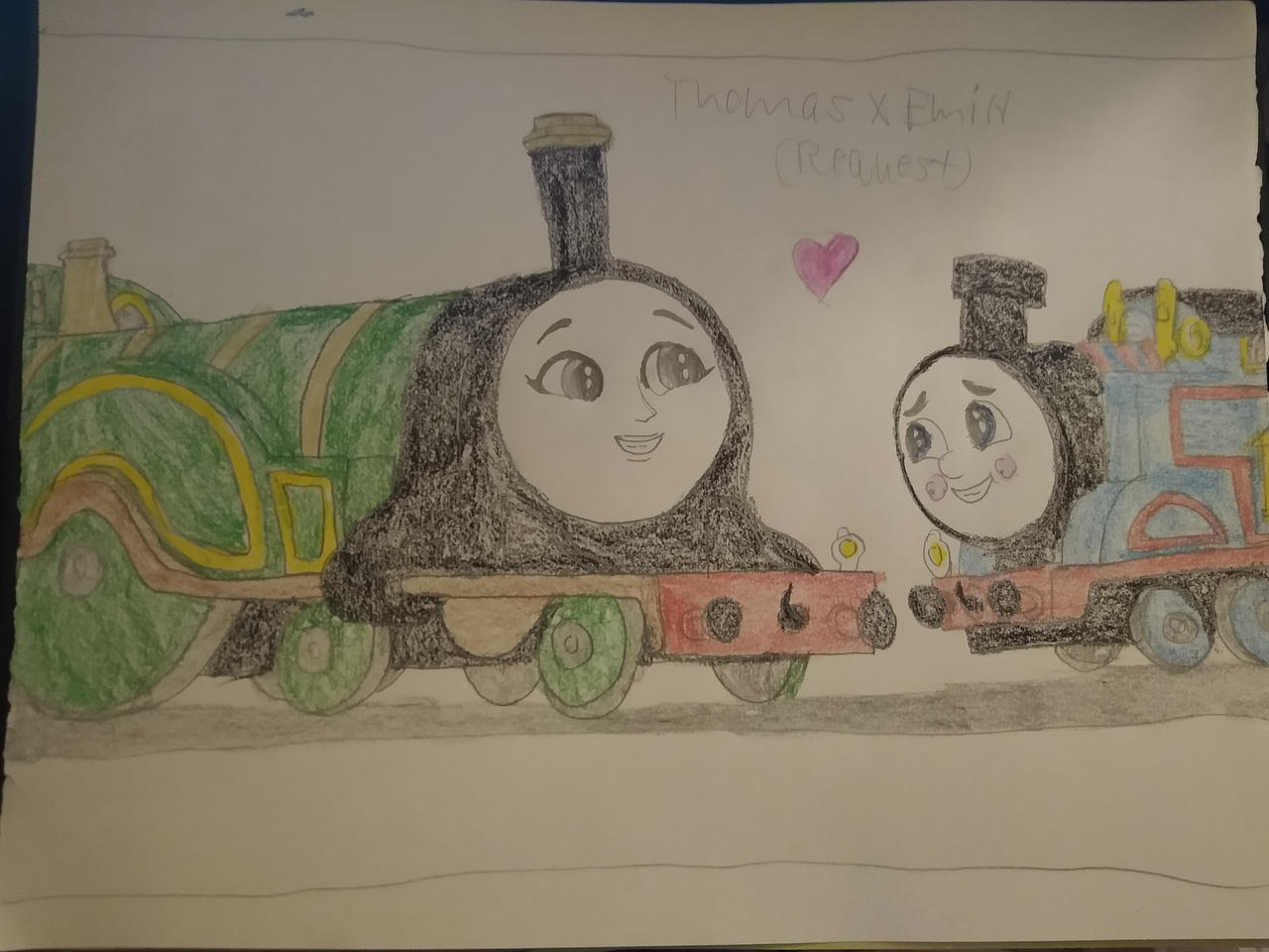 Thomas X Emily Request By Hamiltonhannah18 On Deviantart