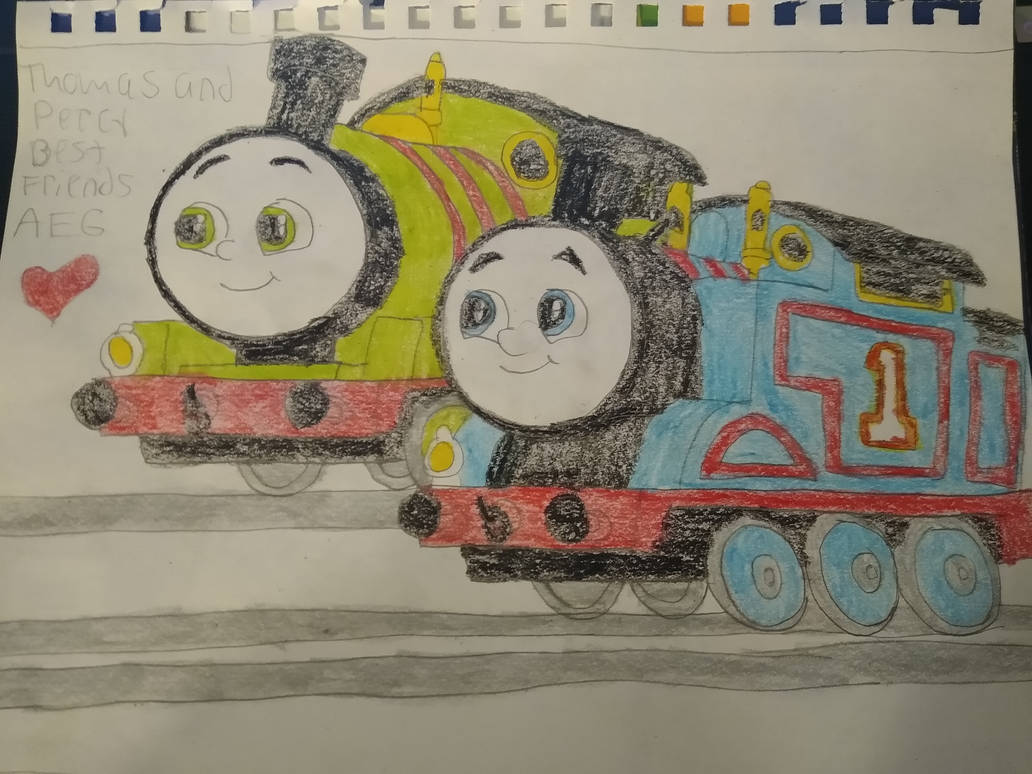 Thomas And Percy Best Friends All Engines Go By Hamiltonhannah18 On