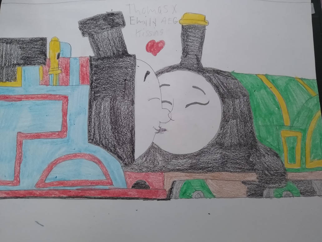 Thomas X Emily Kissing Aeg By Hamiltonhannah18 On Deviantart