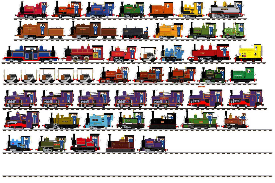 Thomas And Friends Collection Of Sprites Art 2 By Timothythe0engine On
