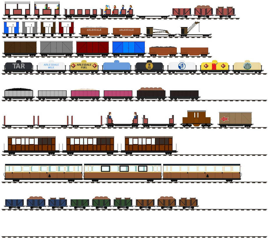 Thomas And Friends Collection Of Sprites Art 13 By Timothythe0engine On