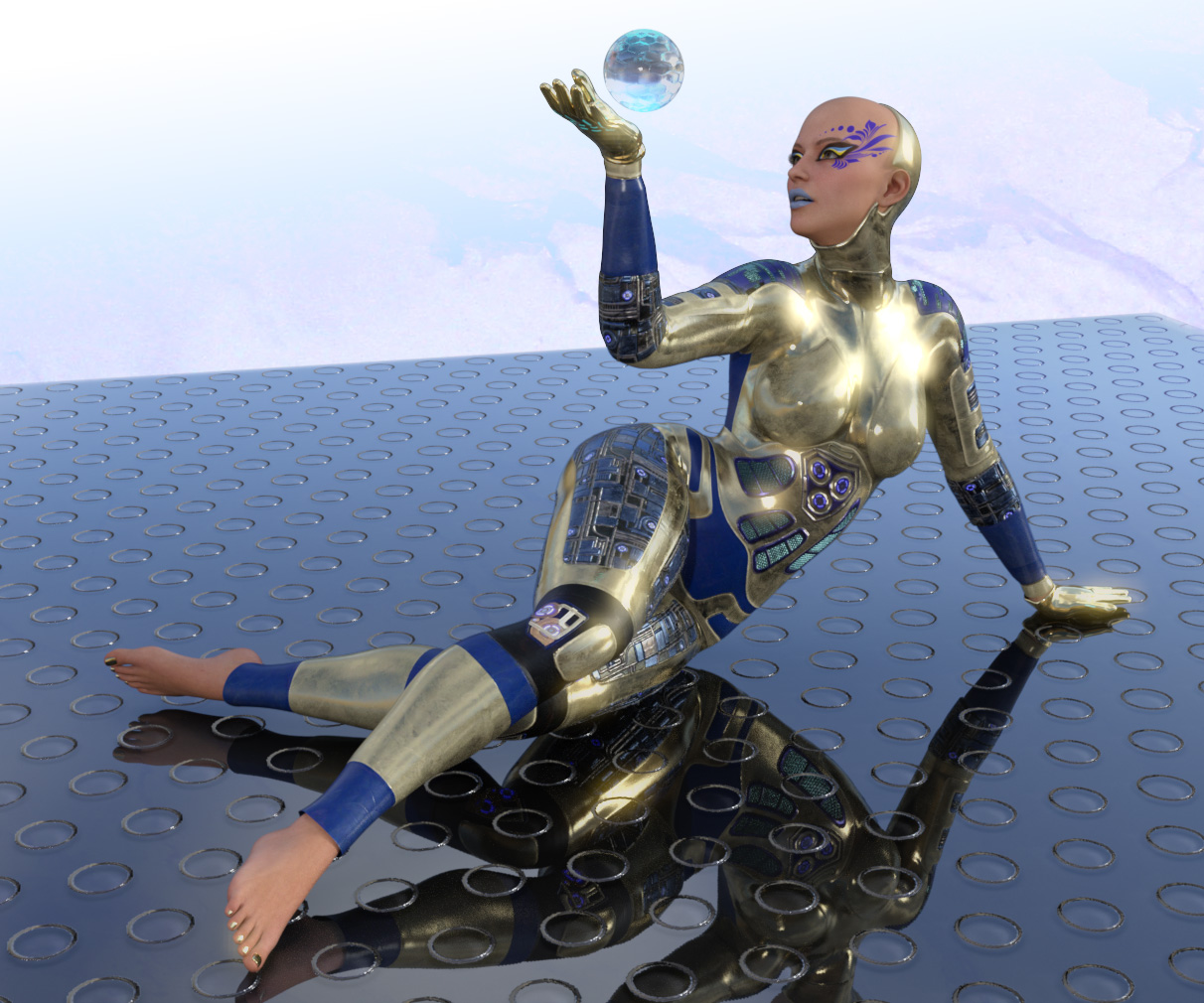 Cyborgs Gynoids And Bionic Gals On Metal Girls Deviantart