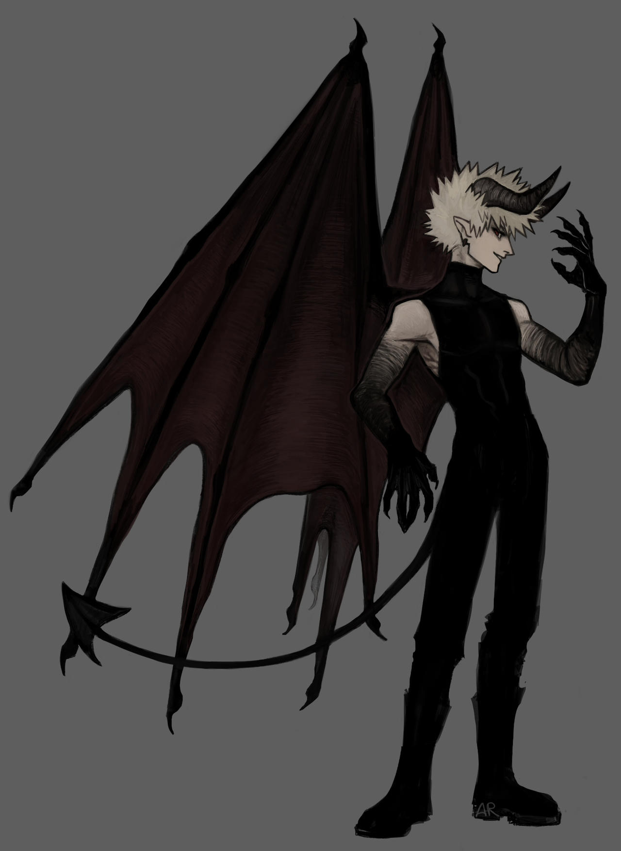 Bakugou Katsuki Demon By Arrengern On Deviantart