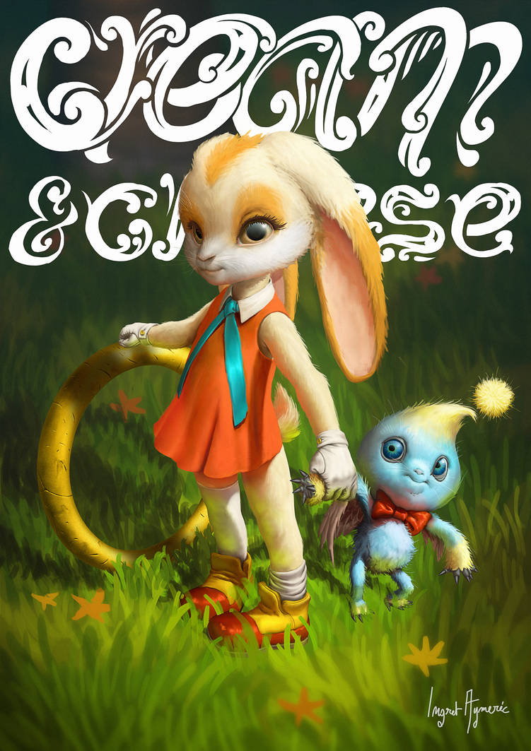 Cream The Rabbit And Cheese The Chao By Obsiron On Deviantart