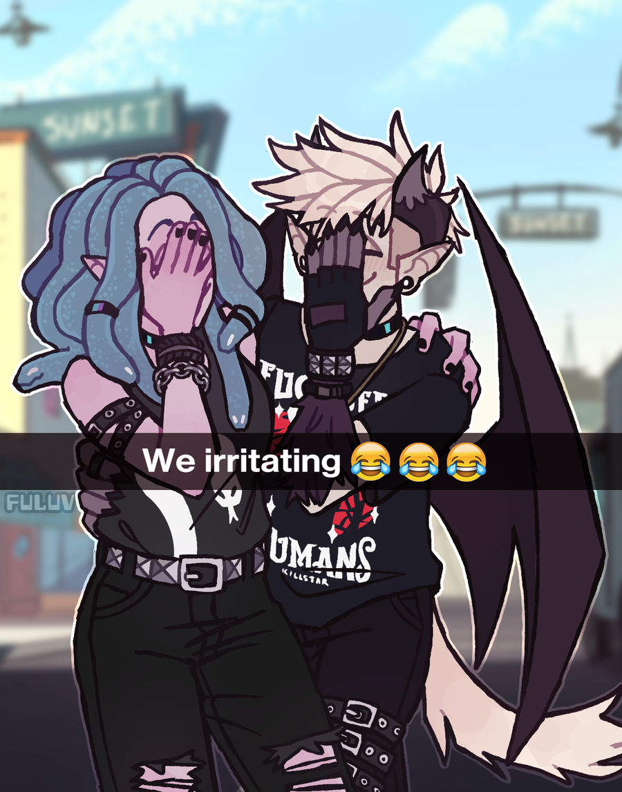 We Irritating By Fuluv On Deviantart