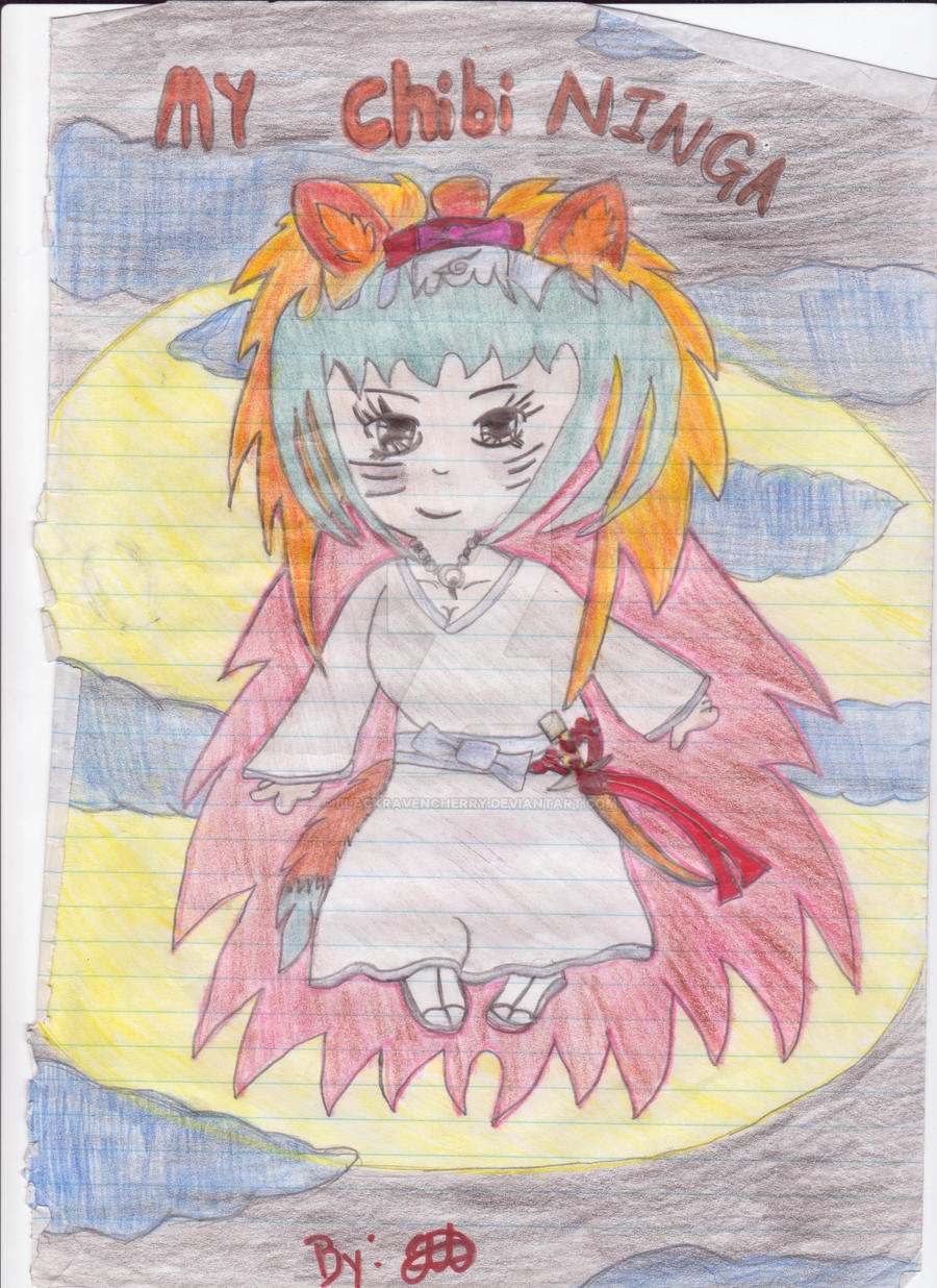 My Chibi Ninja By Blackravencherry On Deviantart