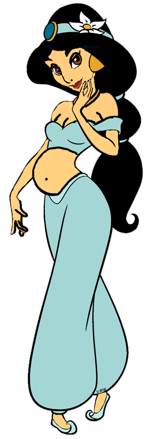 Princess Jasmines Big Belly By Trains99 On Deviantart