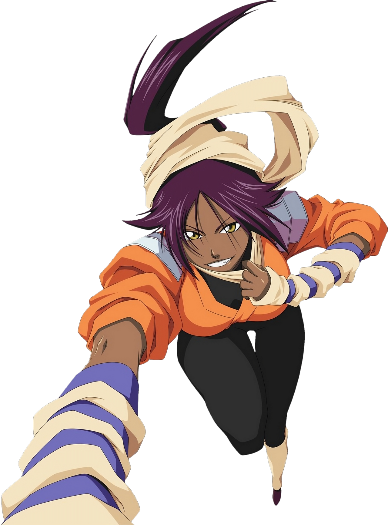 Yoruichi Render By Kiss And Kancer On Deviantart