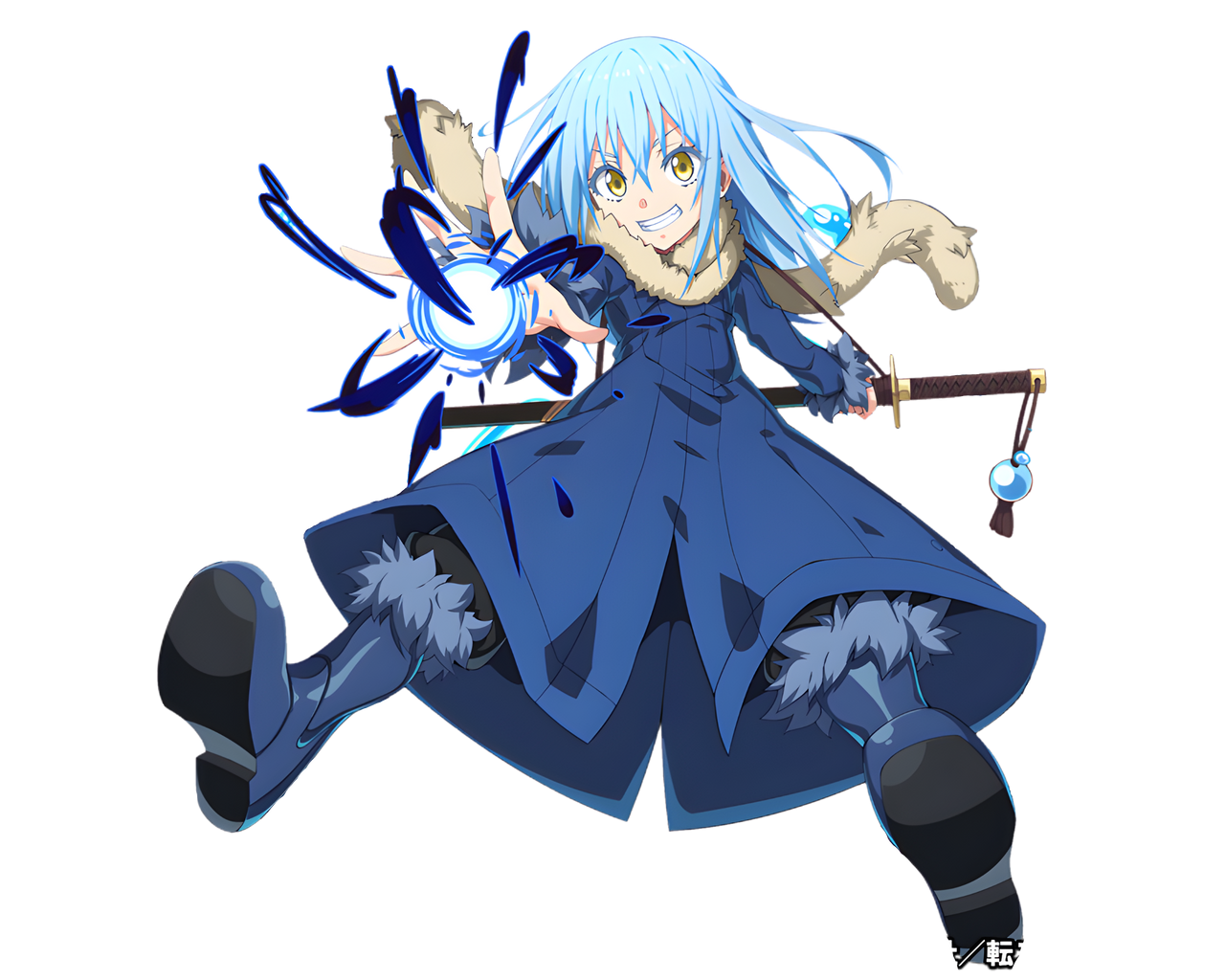 Rimuru Render By Kiss And Kancer On Deviantart