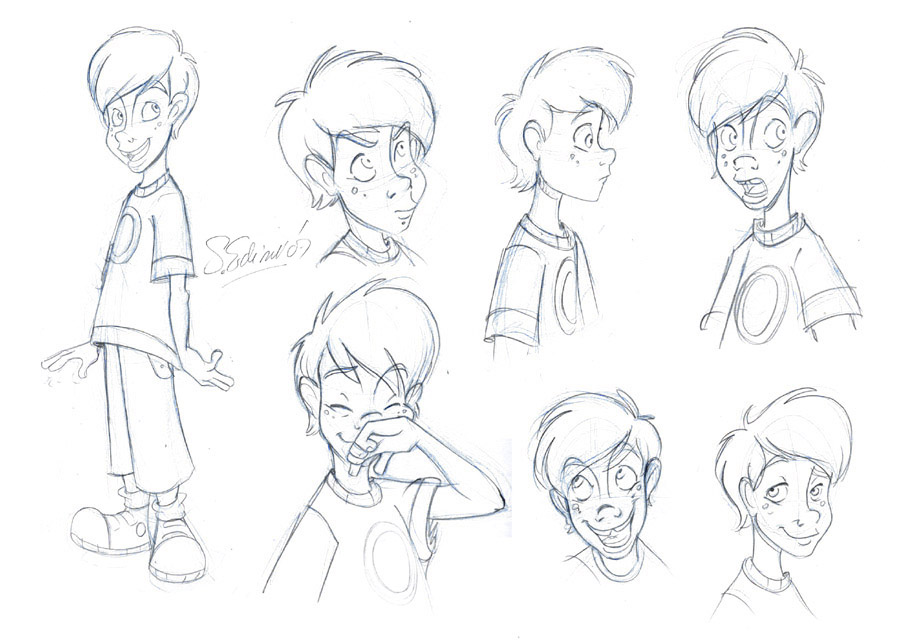 :: Boy Model sheet :: by samycat on DeviantArt