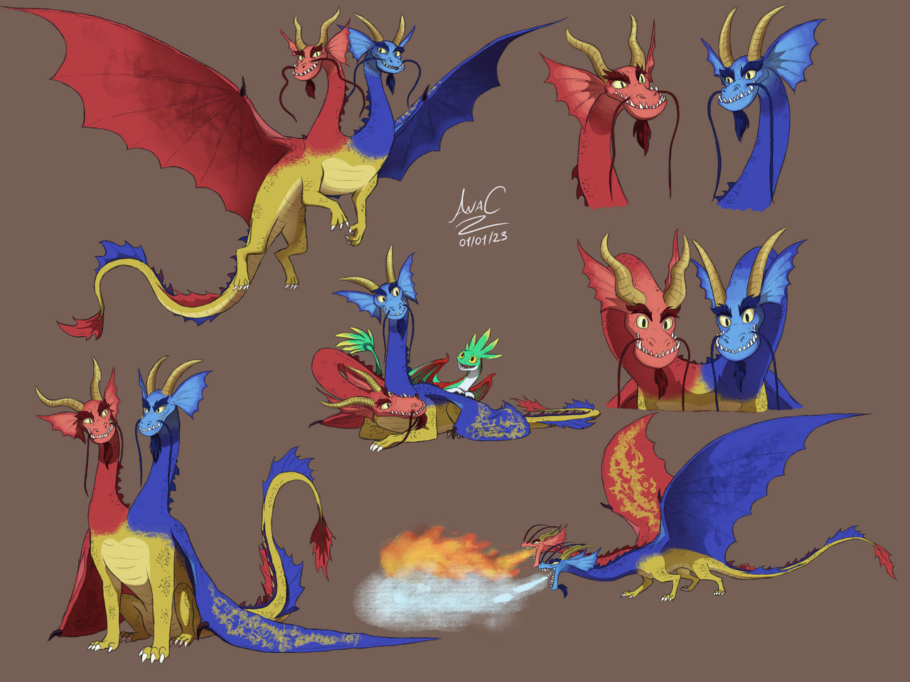 Httyd The Nine Realms Wu And Wei By Lightfury96 On Deviantart