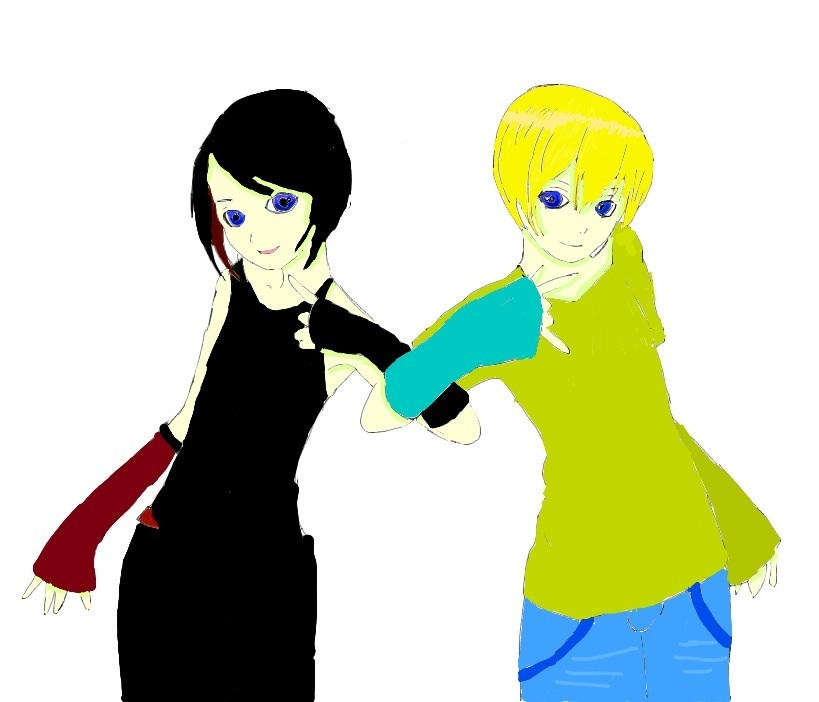 My Anime Twins By Residentevil100 On Deviantart
