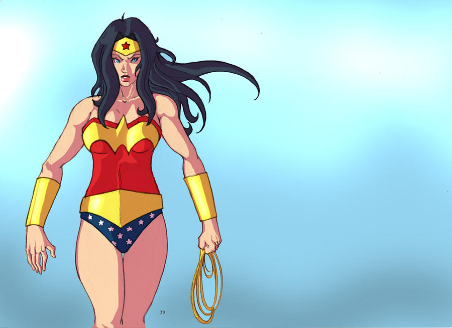 Classic Wonder Woman By Hungryriku On Deviantart