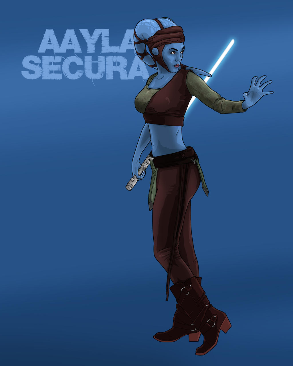 Aayla Secura By Gait44 On Deviantart