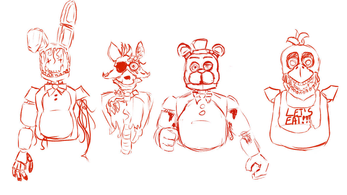 Withereds Fnaf By Lodi456 On Deviantart