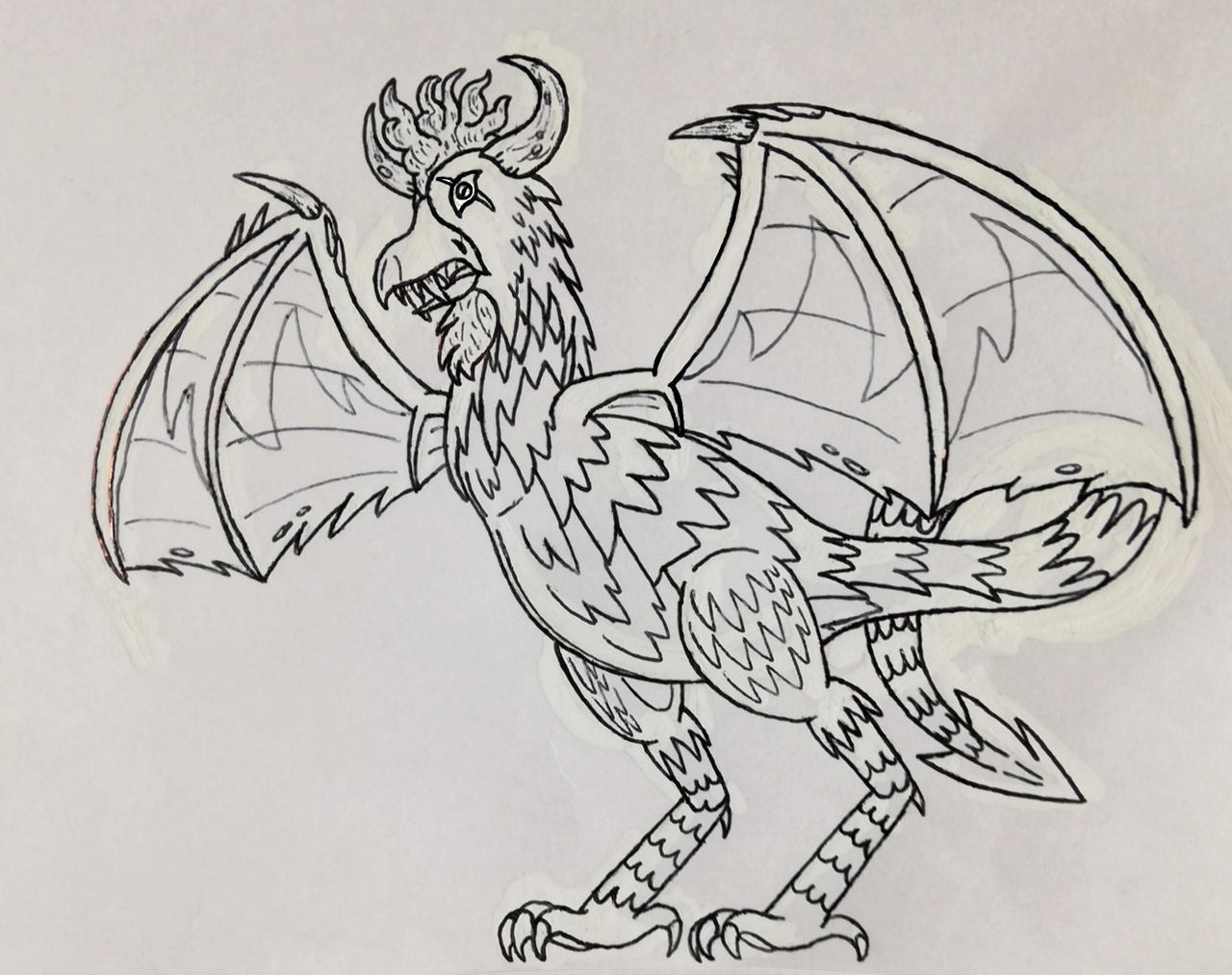Cockatrice By Giacomodimon On Deviantart