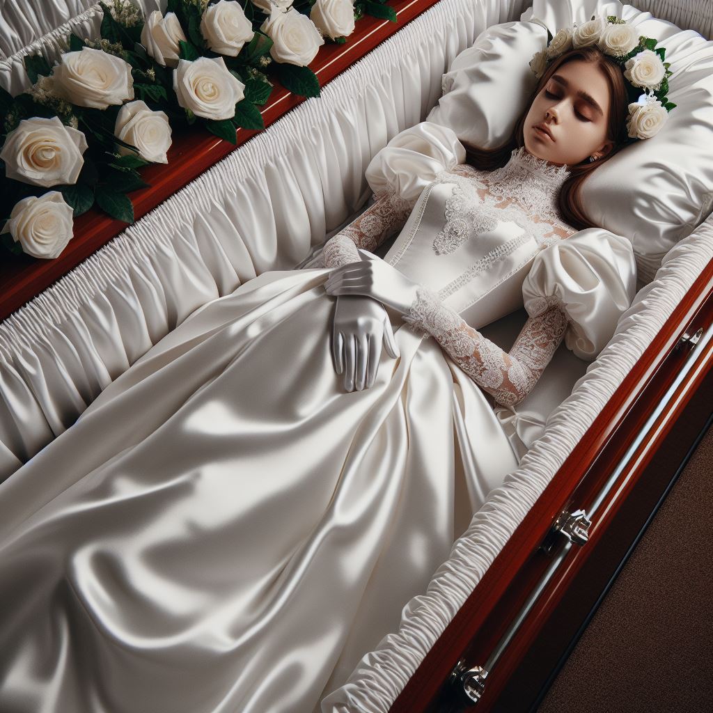 Beautiful Girl Resing In White Coffin 20 By Silkyduck On Deviantart