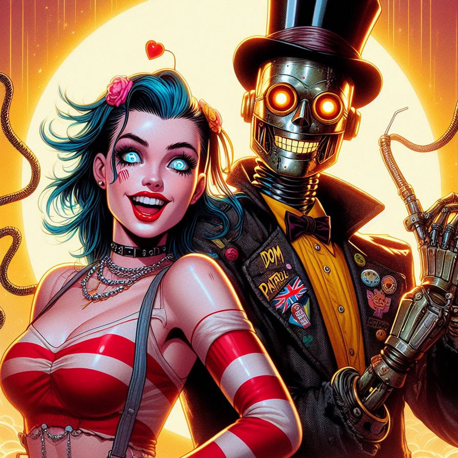 Doom Patrol Crazy Jane And Robotman 3 By Karmichorror On Deviantart