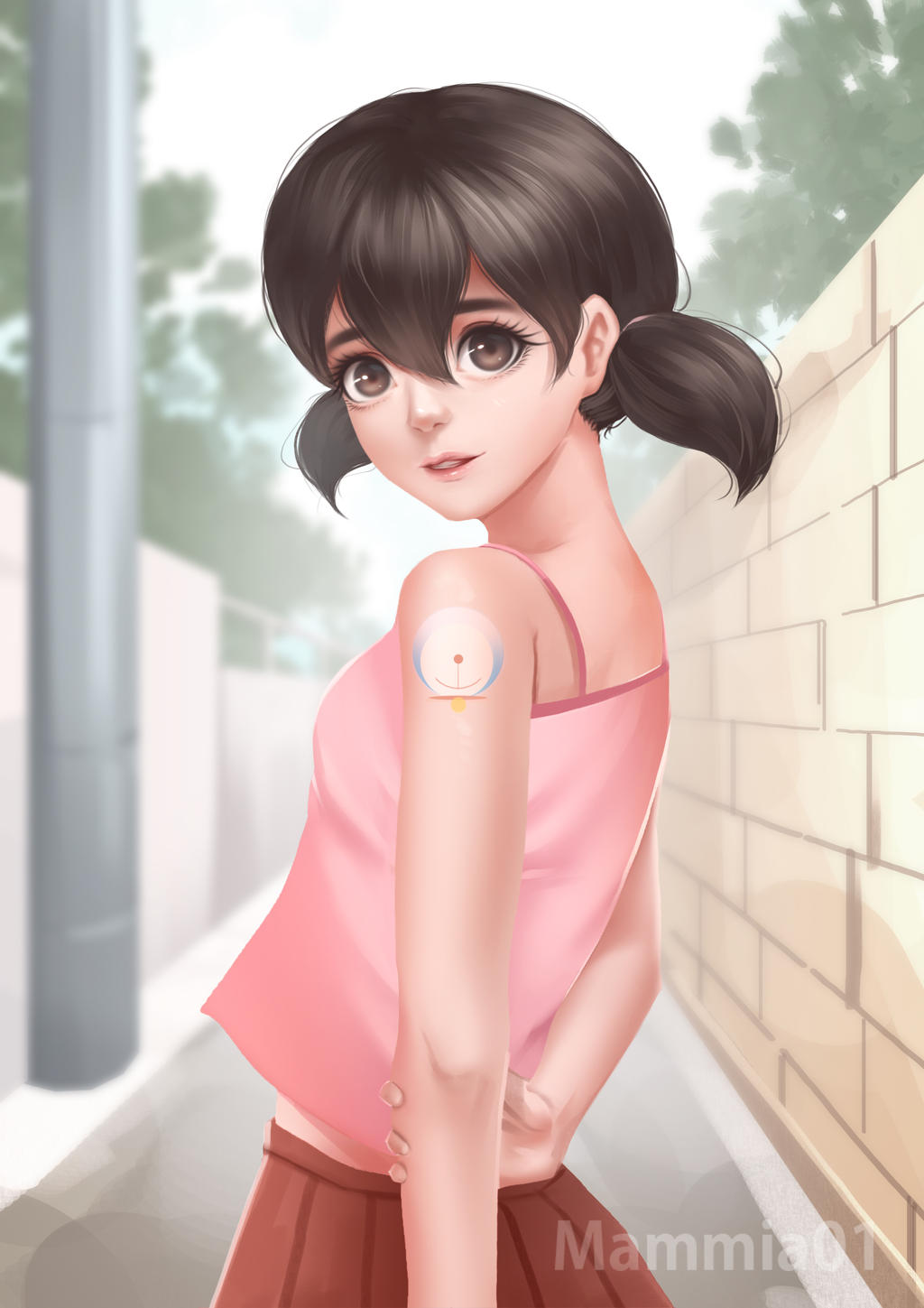 Doraemon Shizuka Fanart By Mammia01 On Deviantart