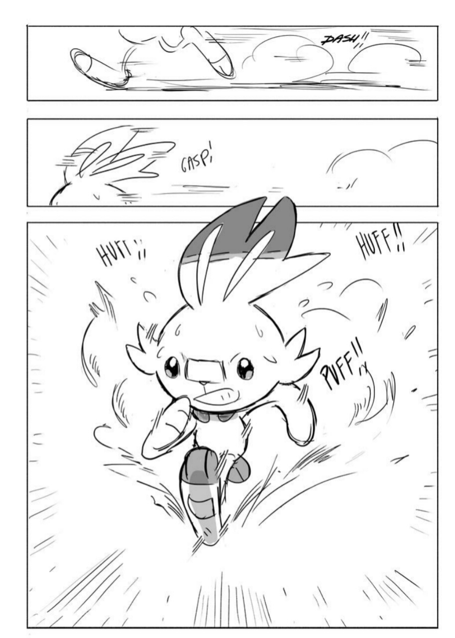 Pokemon Scorbunny Manga Comics Page 2 By Unbeatablered On Deviantart