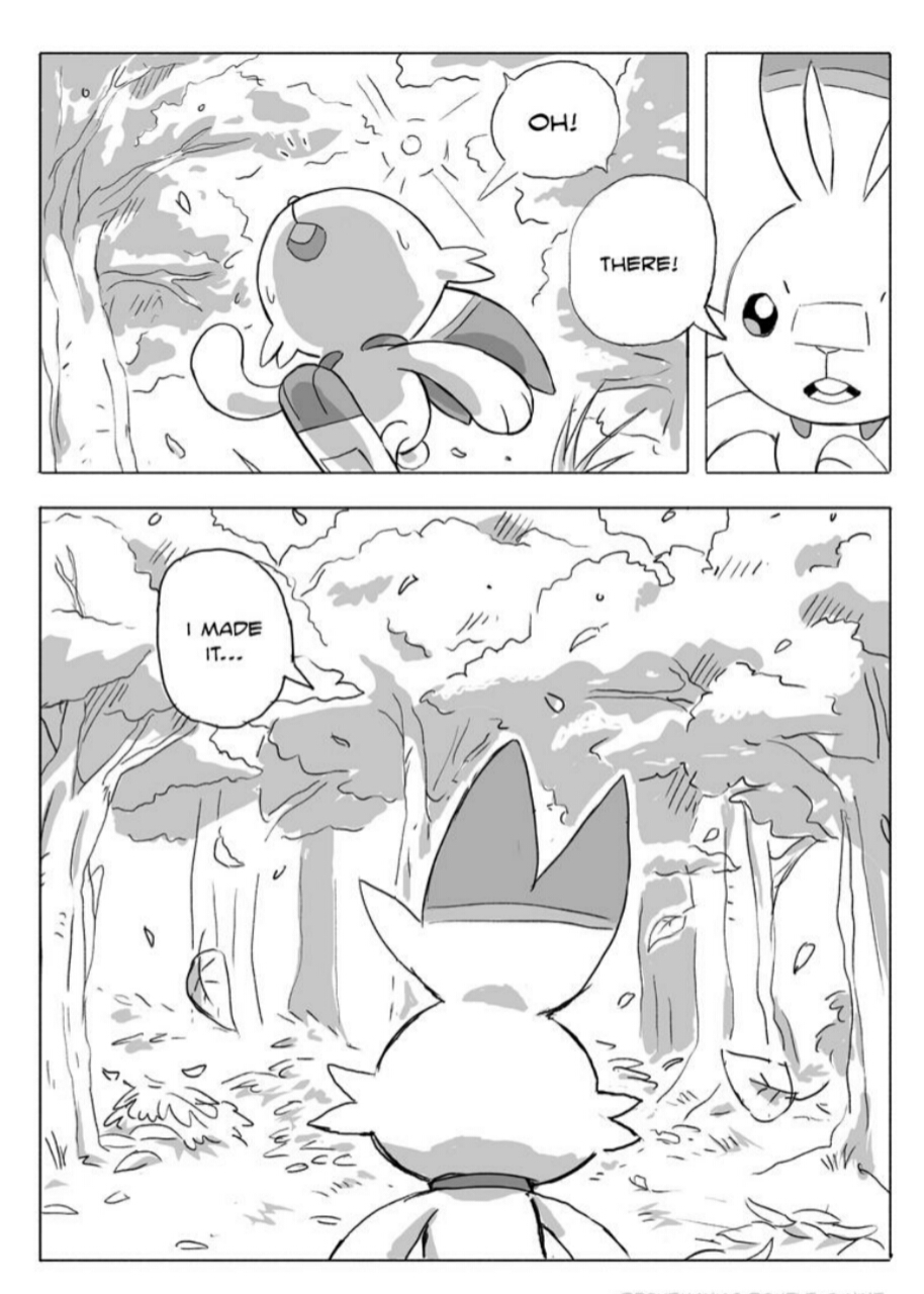 Pokemon Scorbunny Manga Comics Page 3 By Unbeatablered On Deviantart