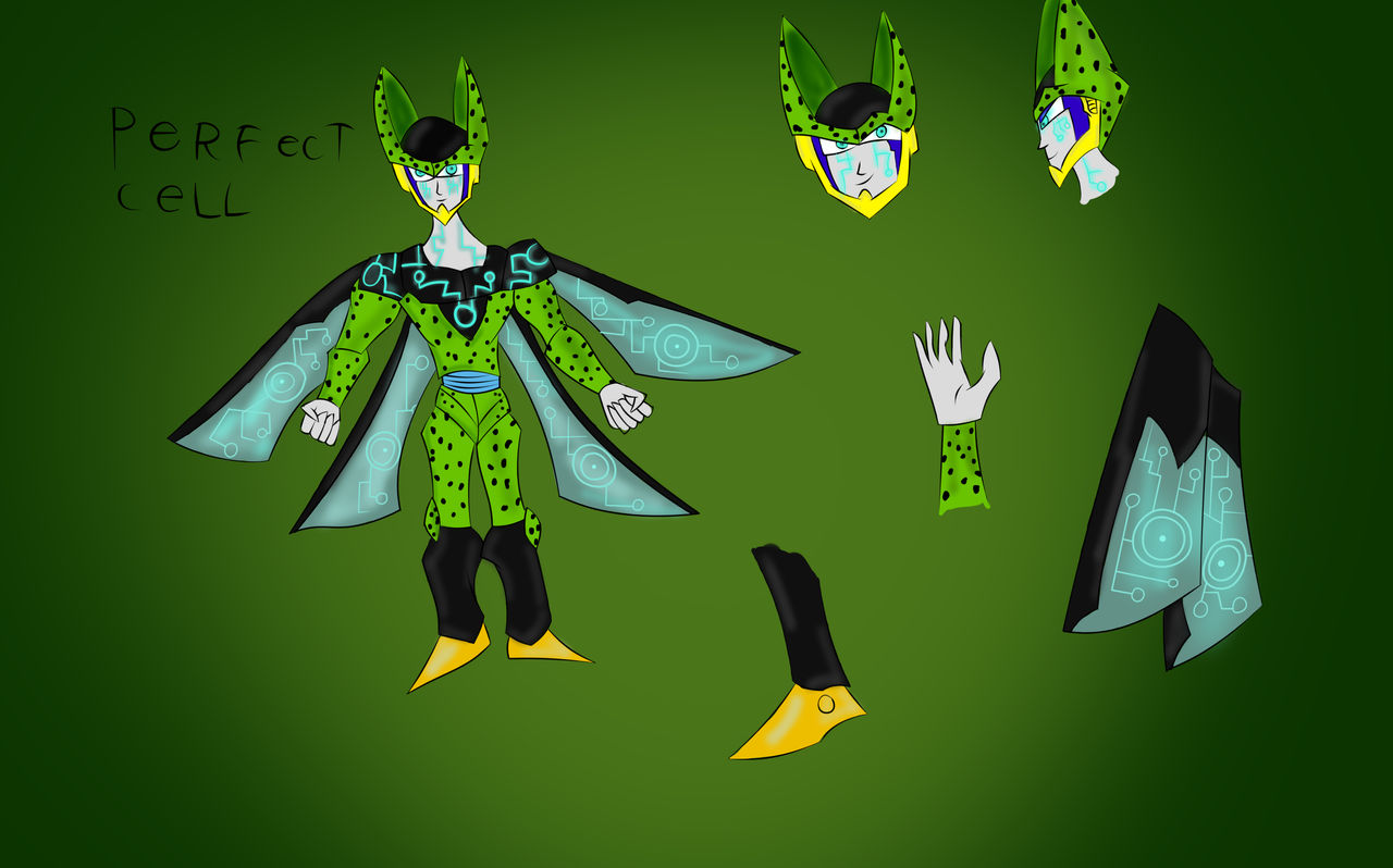 Perfect Cell Redesign By Davidshadow275 On Deviantart