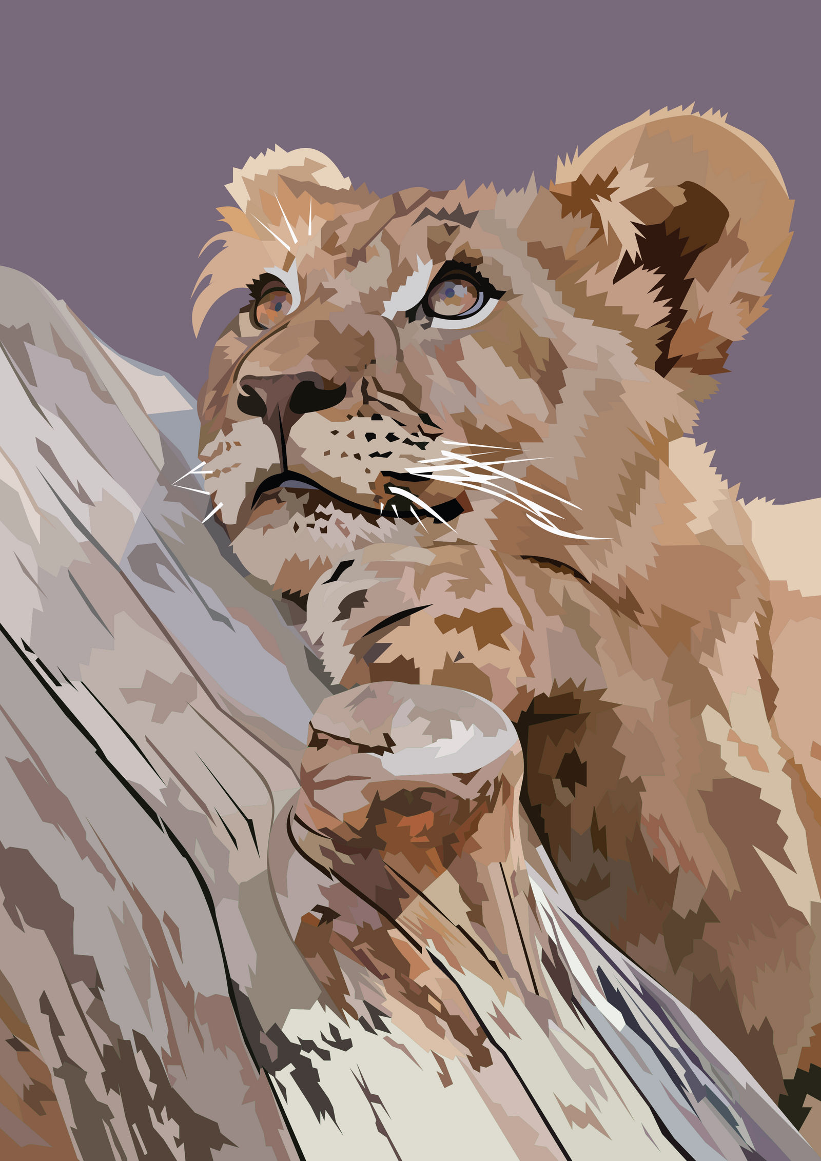 Dreamy Lion Cub by elviraNL on DeviantArt Dreamy Lion Cub by elviraNL on DeviantArt
