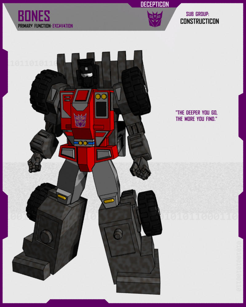 Constructicon Bones By F For Feasant Design On Deviantart