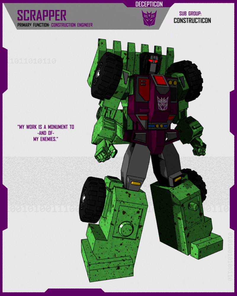 Constructicon Scrapper By F For Feasant Design On Deviantart