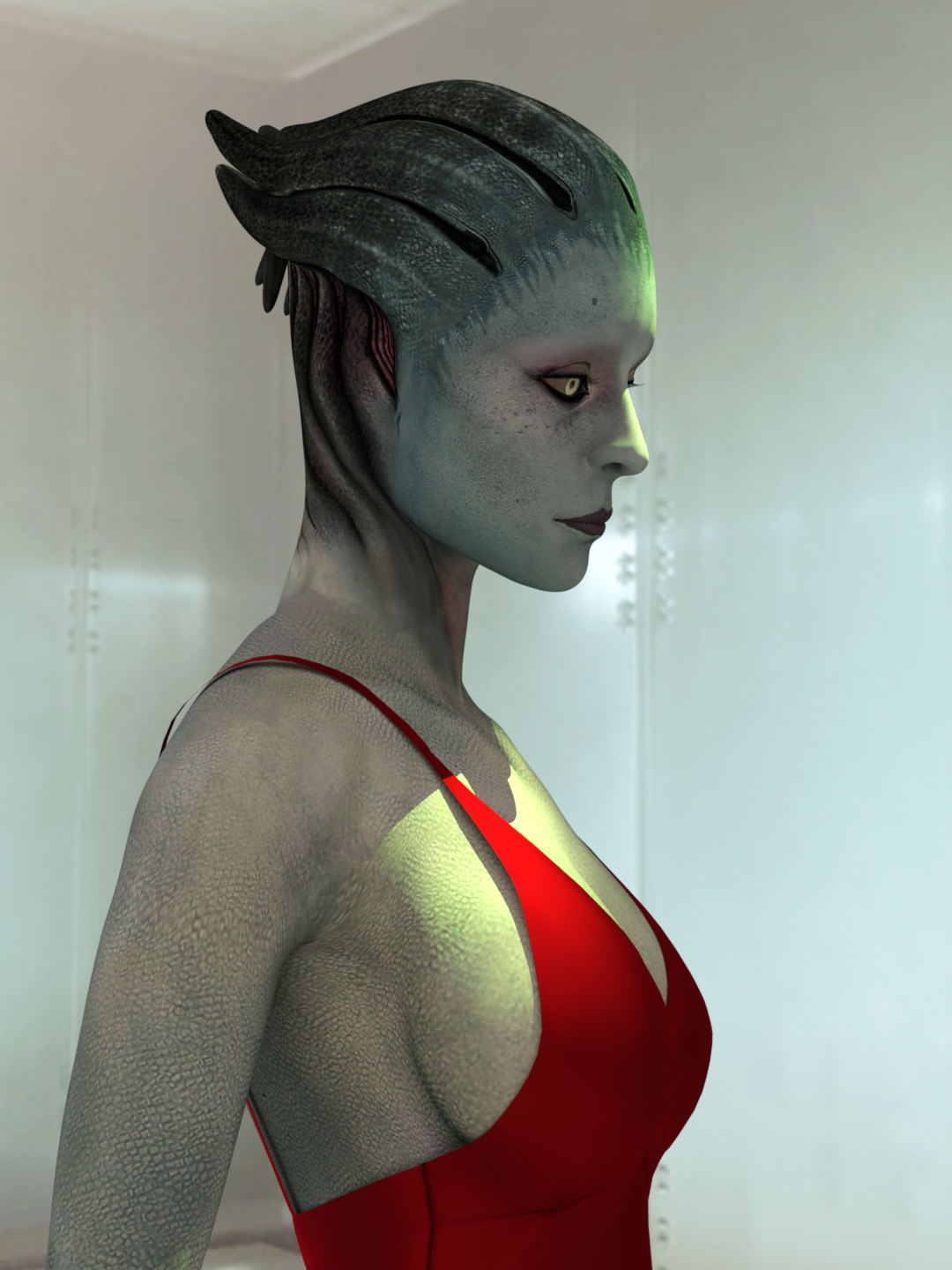 Samara Mass Effect By Herrvolkl On Deviantart