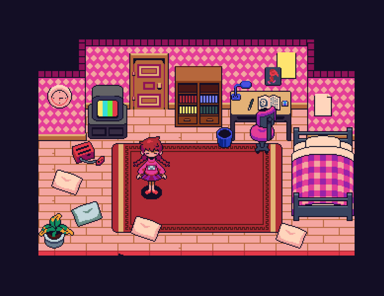 Yume Nikki Room By Venpixelart On Deviantart