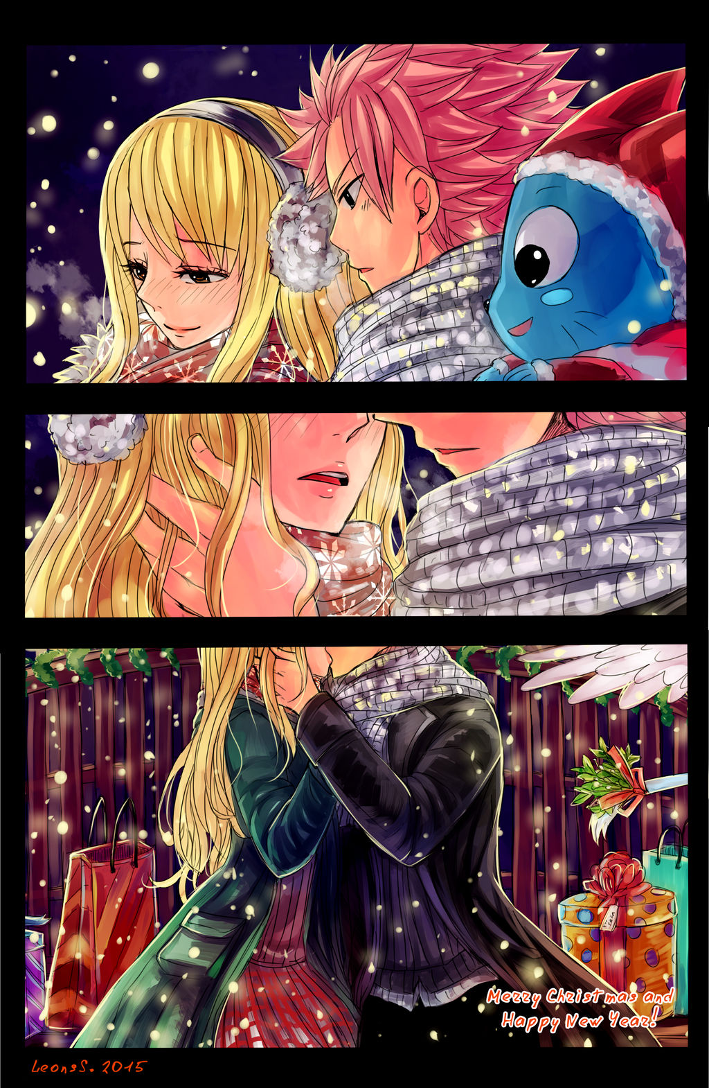 ~ Merry Christmas Nalu ~ By Leons 7 On Deviantart