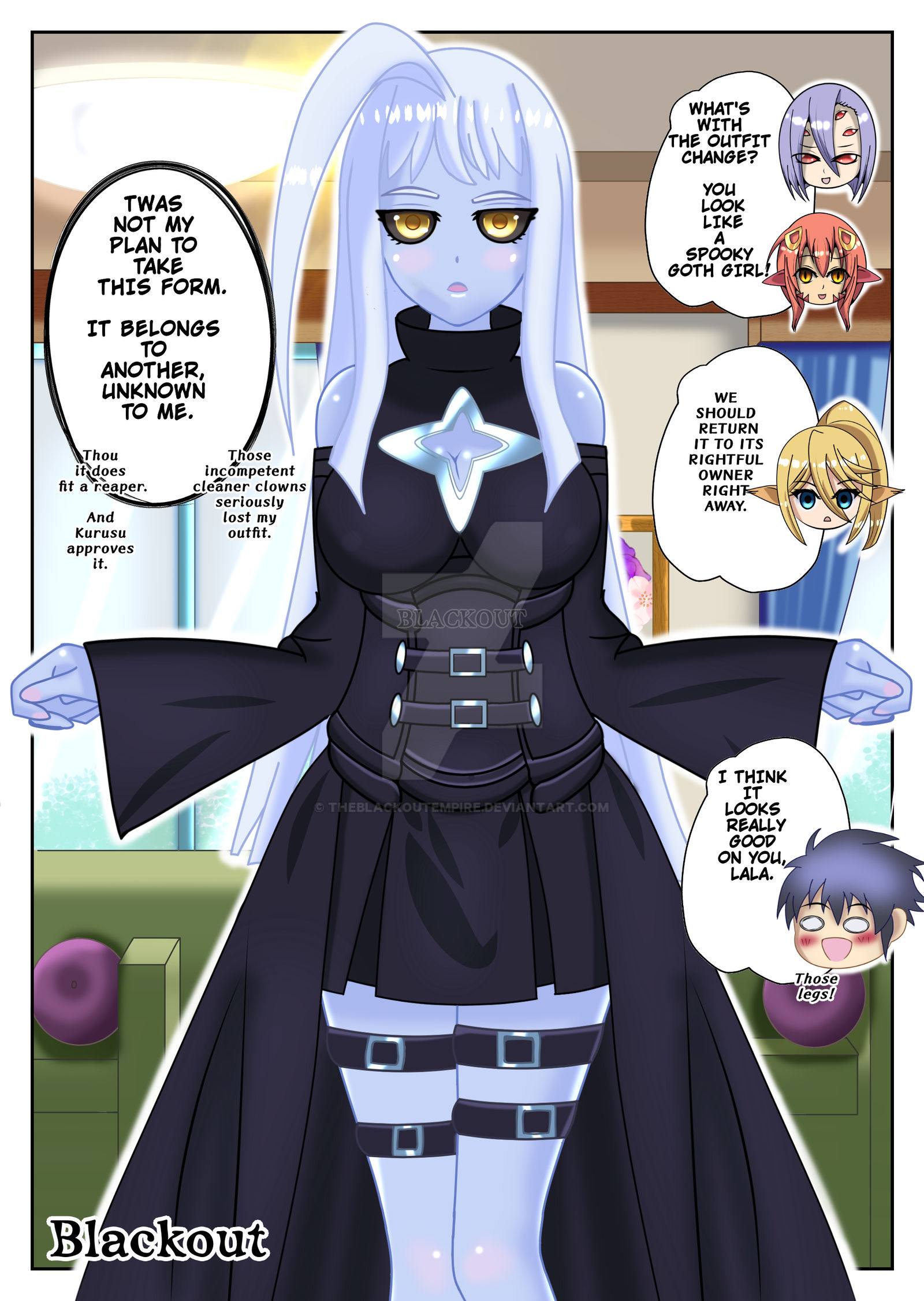 Lala Outfit Mix Up Monster Musume X Toloveru By Theblackoutempire On Deviantart