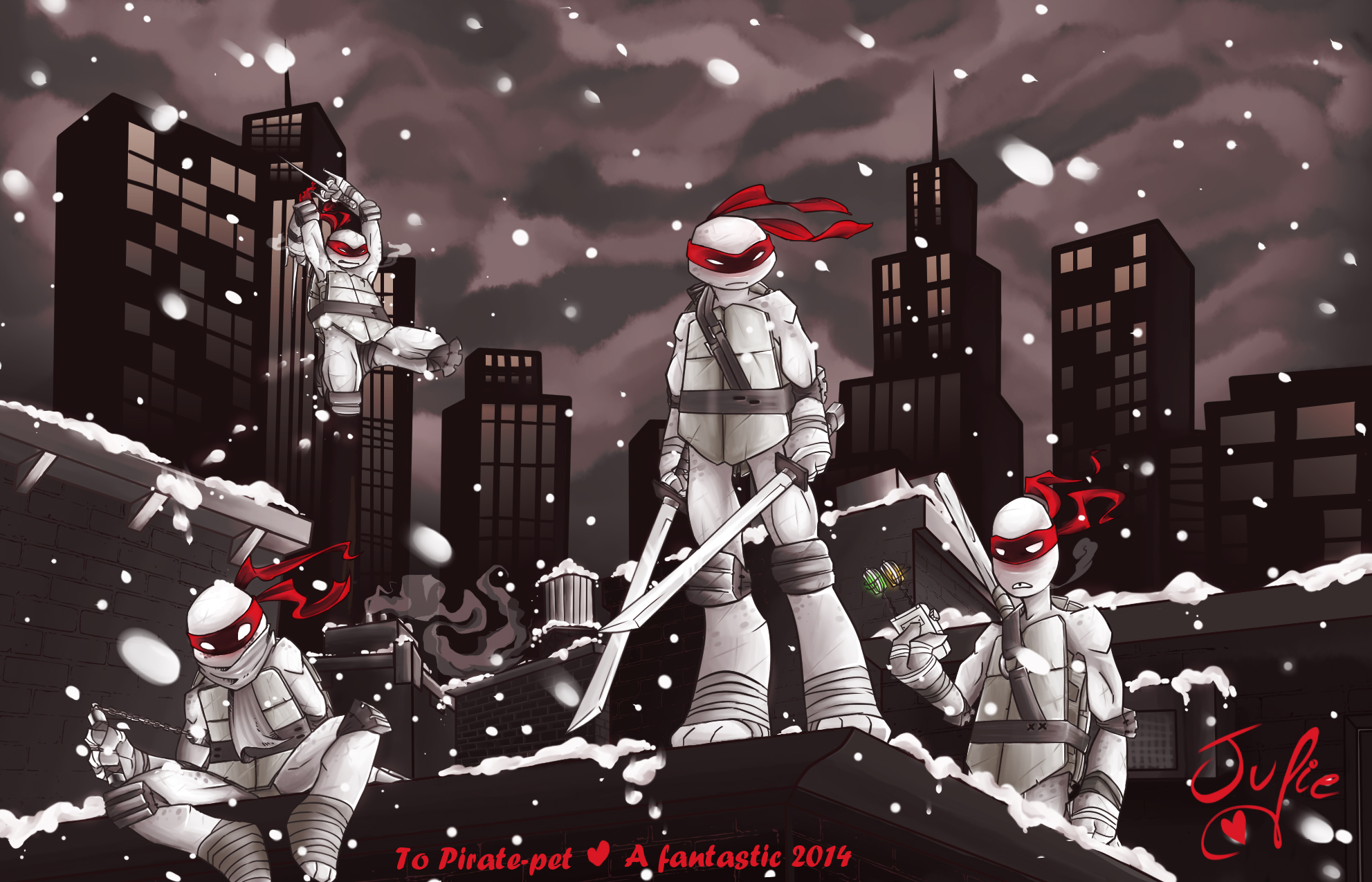 Tmnt Ss 2013 We Are Ninjas By Juliefofisss On Deviantart