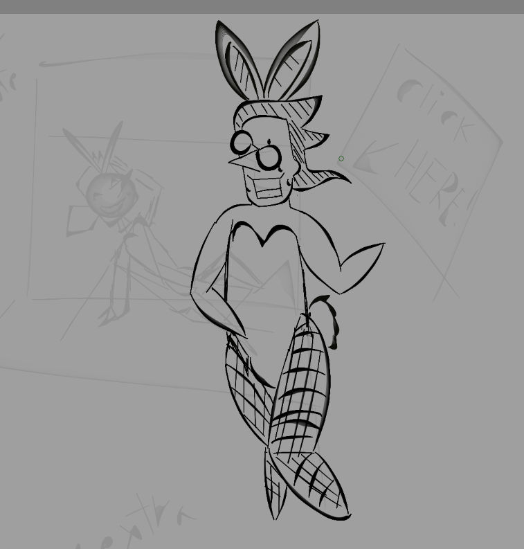 Spamton In A Bunny Suit By Isencris On Deviantart