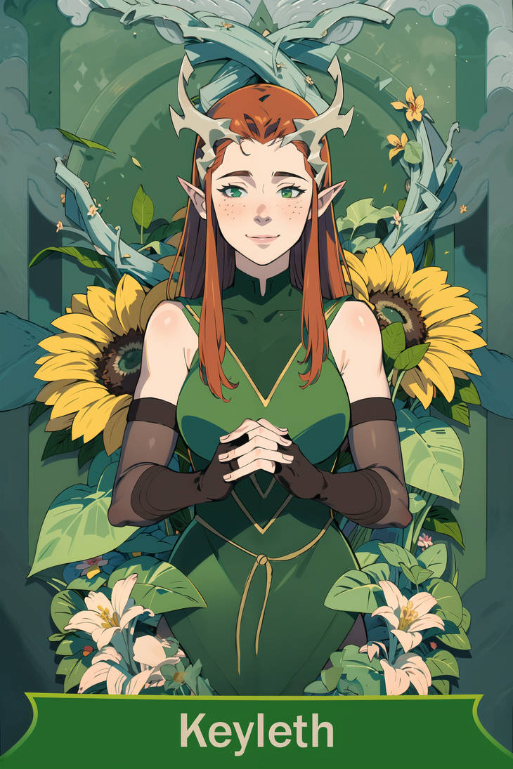 Collectable Card Keyleth By Ladynuggets On Deviantart