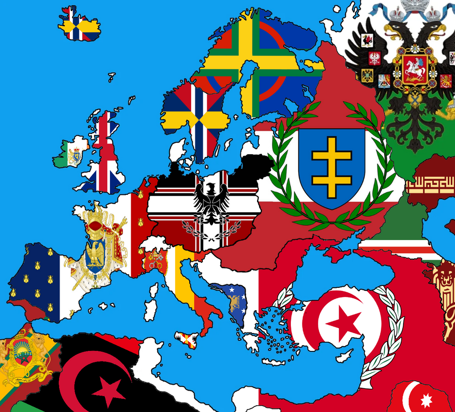 Alternate Map of Europe by dunkydonuts on DeviantArt Alternate Map of Europe by dunkydonuts on DeviantArt